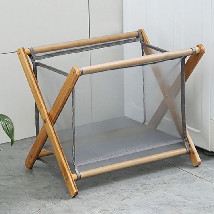 Dt 1202우드픽 메쉬 접이식 빨래바구니 38cm 세탁함 홈플러스 택배배송