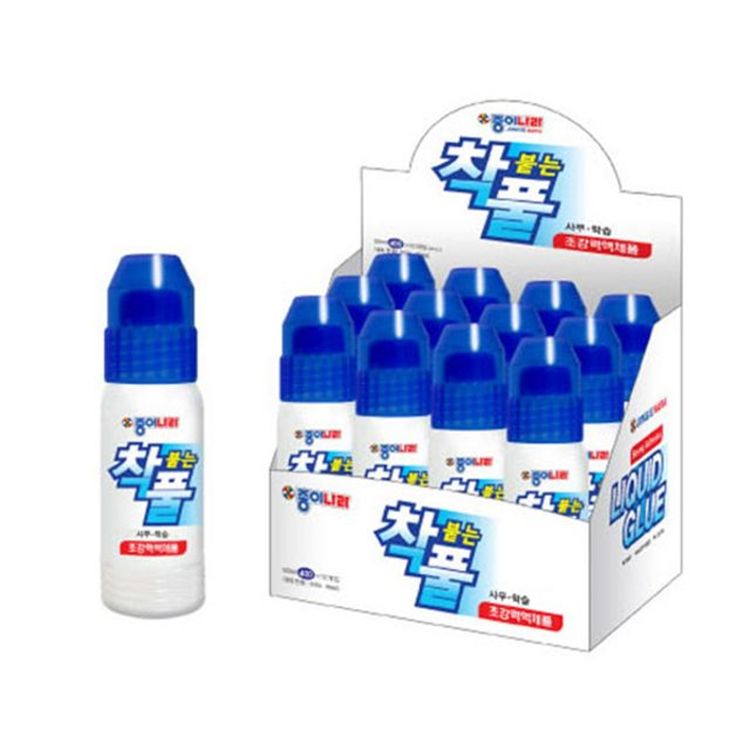 잘 붙는 착풀 액상형 액체풀 물풀 50ml 12개입 홈플러스 택배배송