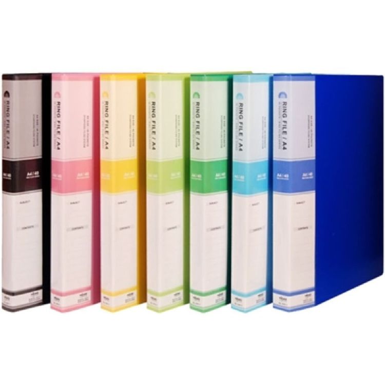 A4-40P PP칼라링화일(3공) 4341-1 색상랜덤발송 | 홈플러스 택배배송