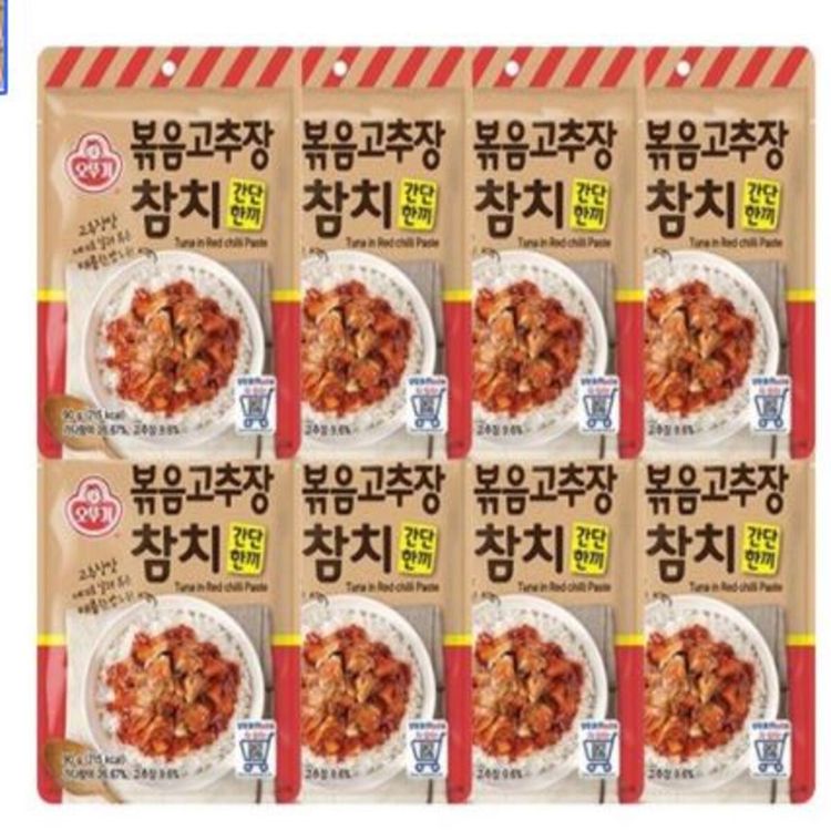 오뚜기 간단한끼 볶음고추장참치 90g파우치 10개 홈플러스 택배배송