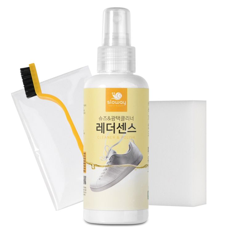 슬로웨이 가죽 신발 세척 관리 슈즈클리너 150ml 홈플러스 택배배송