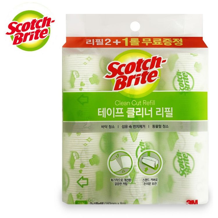 3m 테이프 클리너 리필 대형 21 먼지크리너 청소롤 홈플러스 택배배송