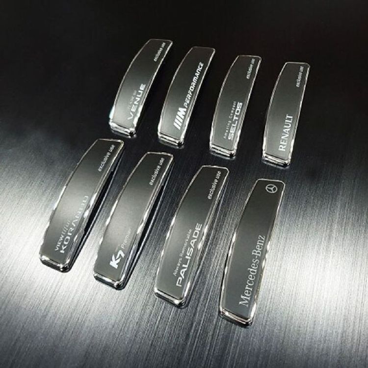 블랙 쉴드 엠블럼 도어가드3세대 제네시스 G80 홈플러스 택배배송