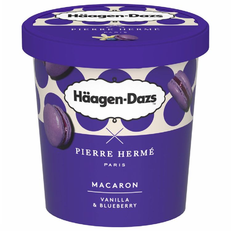 하겐다즈 마카롱 바닐라&블루베리 403ML | 홈플러스