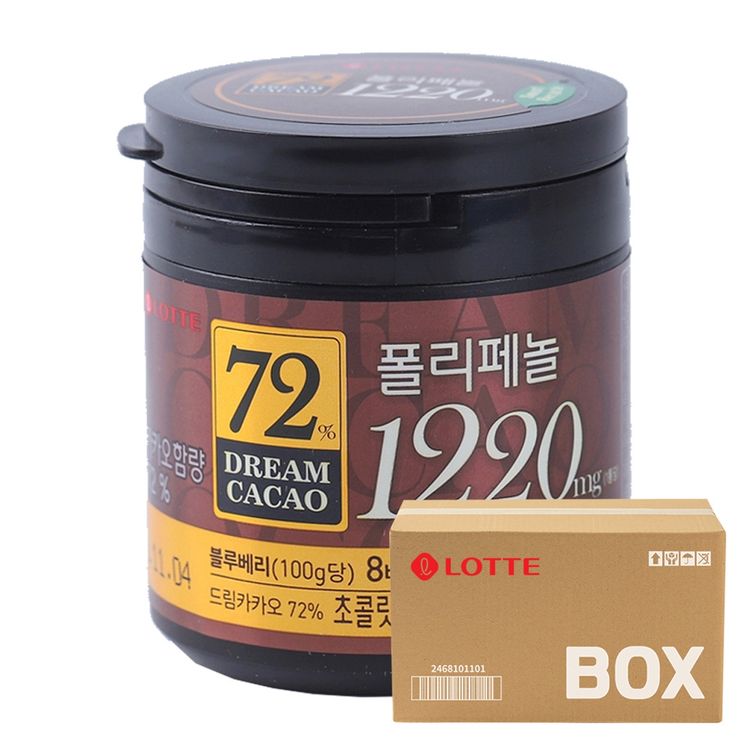 롯데 드림 카카오 초콜릿 72 86g 24입 홈플러스 택배배송