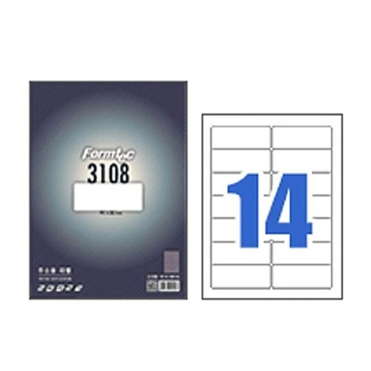 폼텍 실용적인 N7041ad37f3 Lq 3108 주소용라벨 잉크젯 라벨지 14칸 20매 홈플러스 택배배송