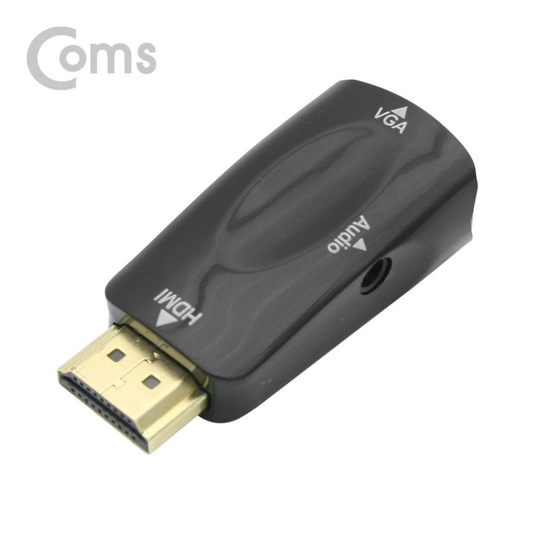 Coms Hdmi 컨버터 Hdmi Vga 스테레오 오디오 지원 홈플러스 택배배송