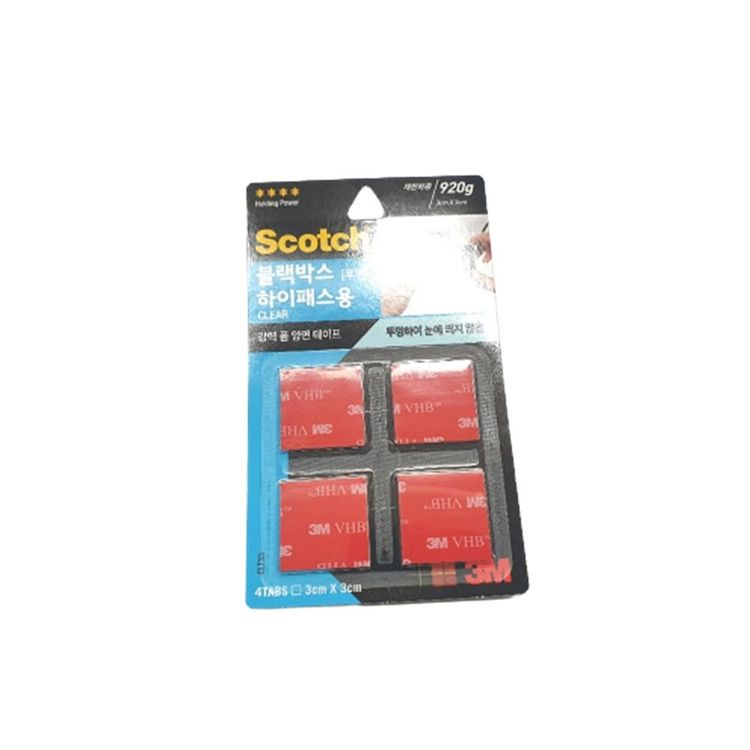 3M 차량용 블랙박스하이패스 부착 투명 양면테이프 | 홈플러스 택배배송