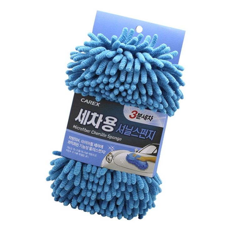 3분세차 셔닐스펀지 세차용품 1p 자동차 셀프 관리 홈플러스 택배배송