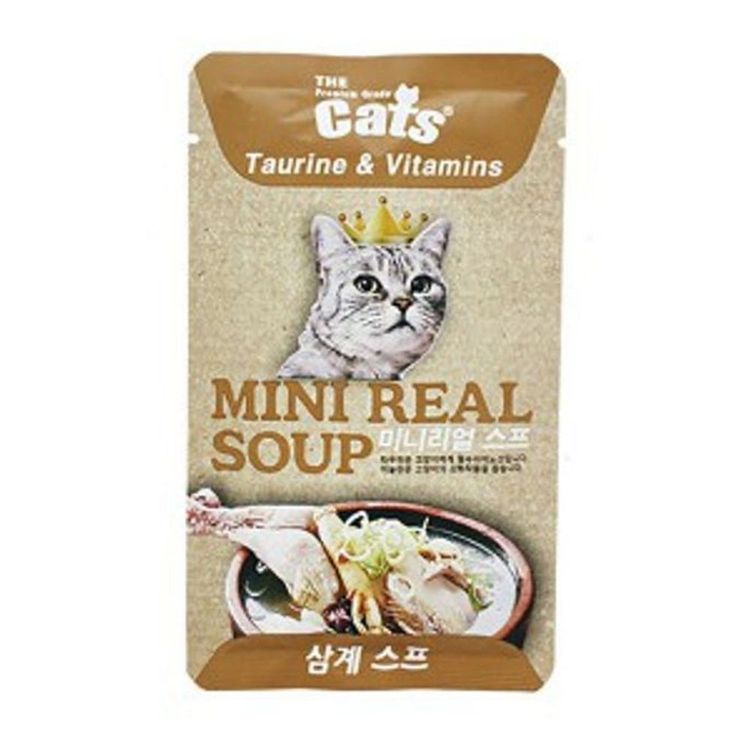 더캣츠 고양이 스프 삼계 고양이 간식 40g 홈플러스 택배배송