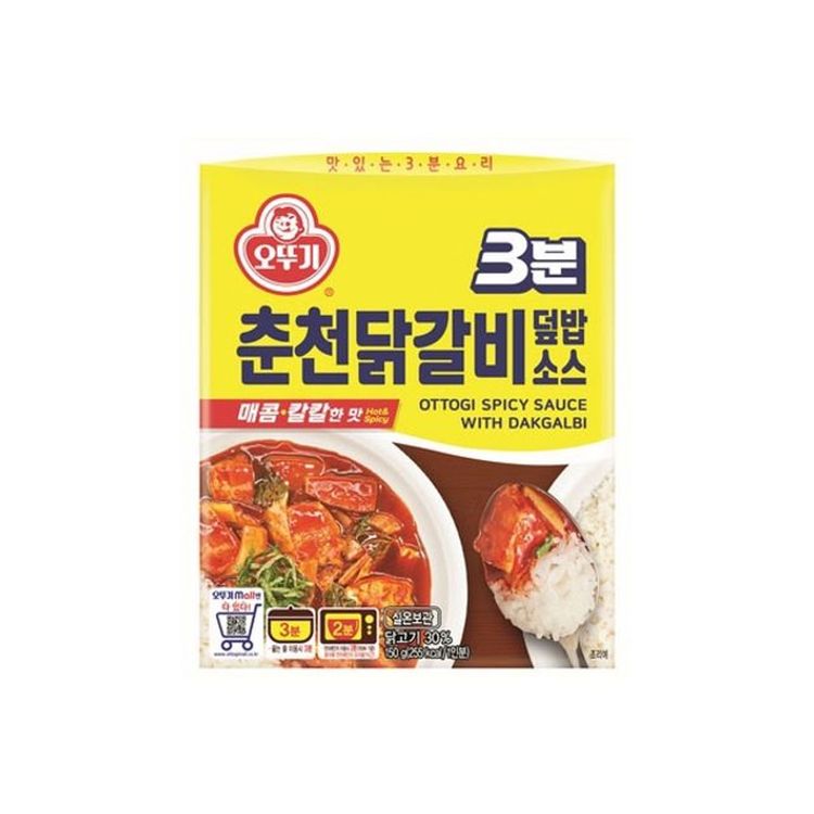 오뚜기 3분 춘천닭갈비덮밥소스150g 홈플러스 택배배송