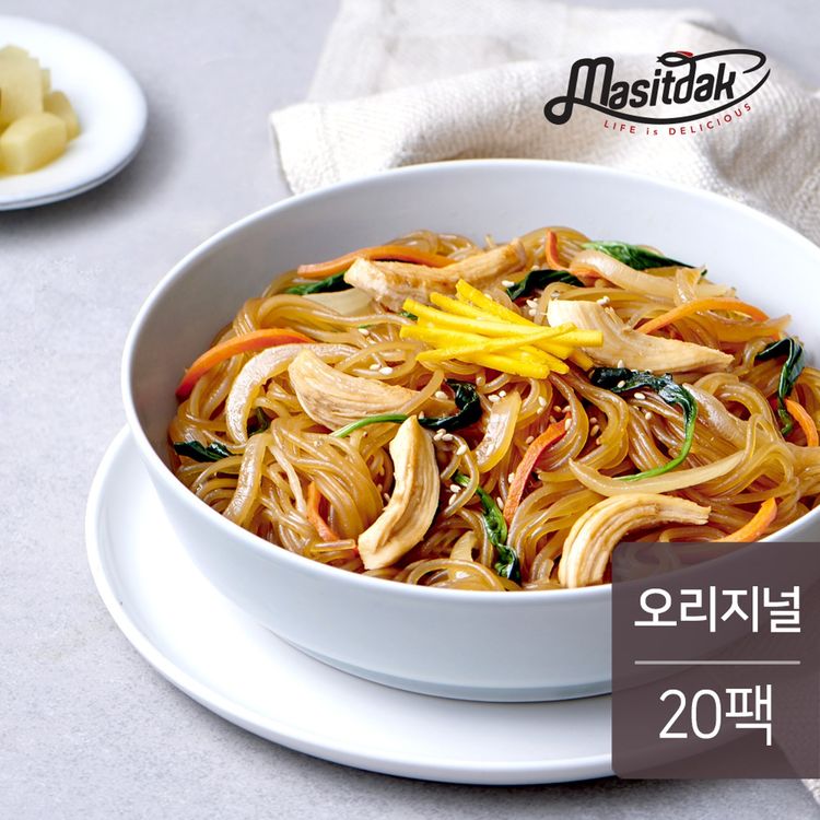 맛있닭 닭가슴살 한끼 잡채 210gx20팩42kg 홈플러스 택배배송