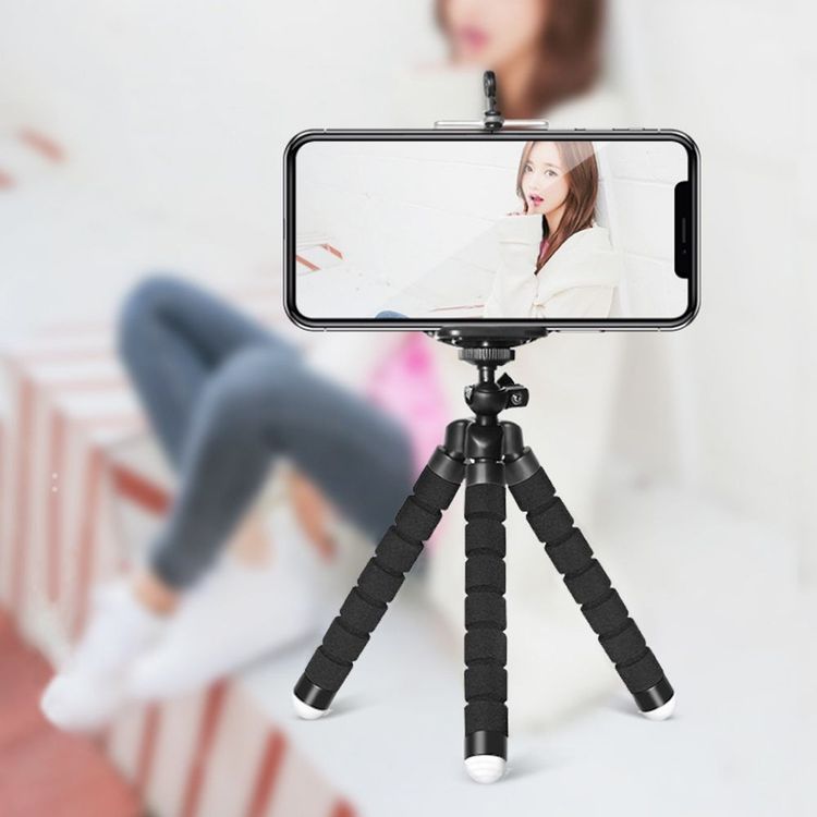 문어발 스마트폰거치대 블랙 자바라거치대 홈플러스 택배배송