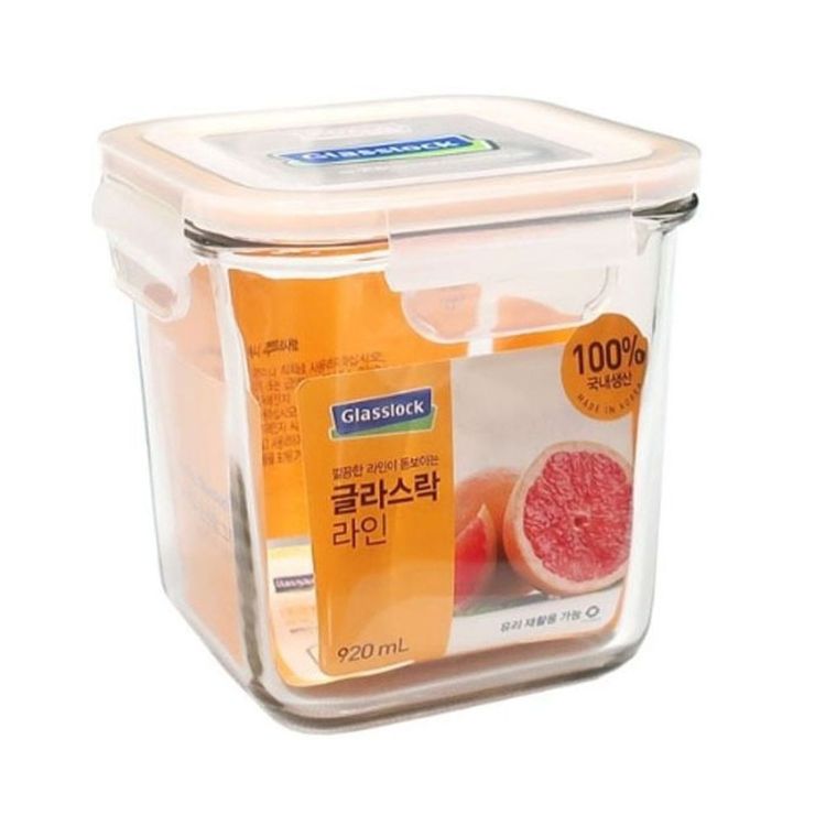 글라스락 실용적인 N61435ea12a 템퍼 밀폐용기 강화 내열유리 정사각 920ml 홈플러스 판매자택배