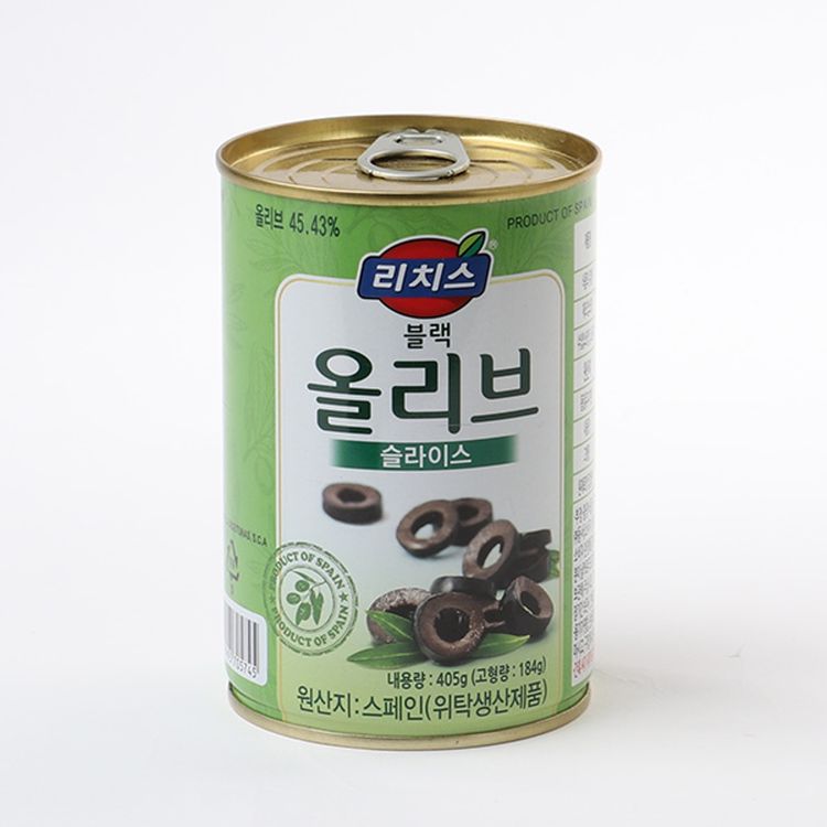 리치스 슬라이스 블랙올리브 405g 홈플러스 택배배송