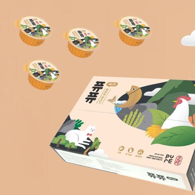 고양이 미니 황태 참치 통조림 50g 36p 습식 간식 홈플러스 택배배송
