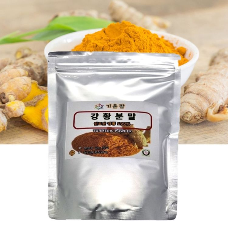 강황가루 강황 분말 인도산 기운팜 500g 이중지퍼백 홈플러스 판매자택배