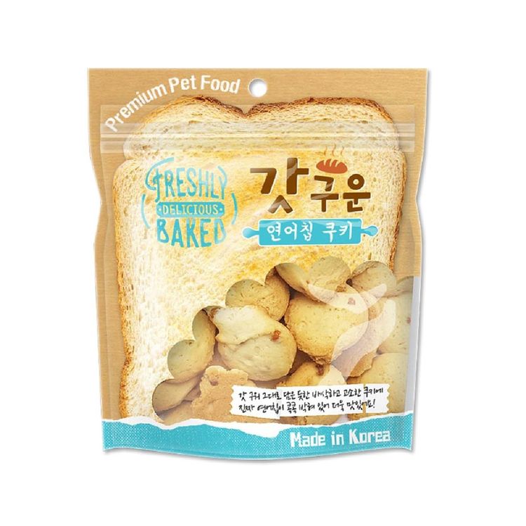 갓구운 연어칩쿠키 350g 강아지간식 저염과자 홈플러스 택배배송