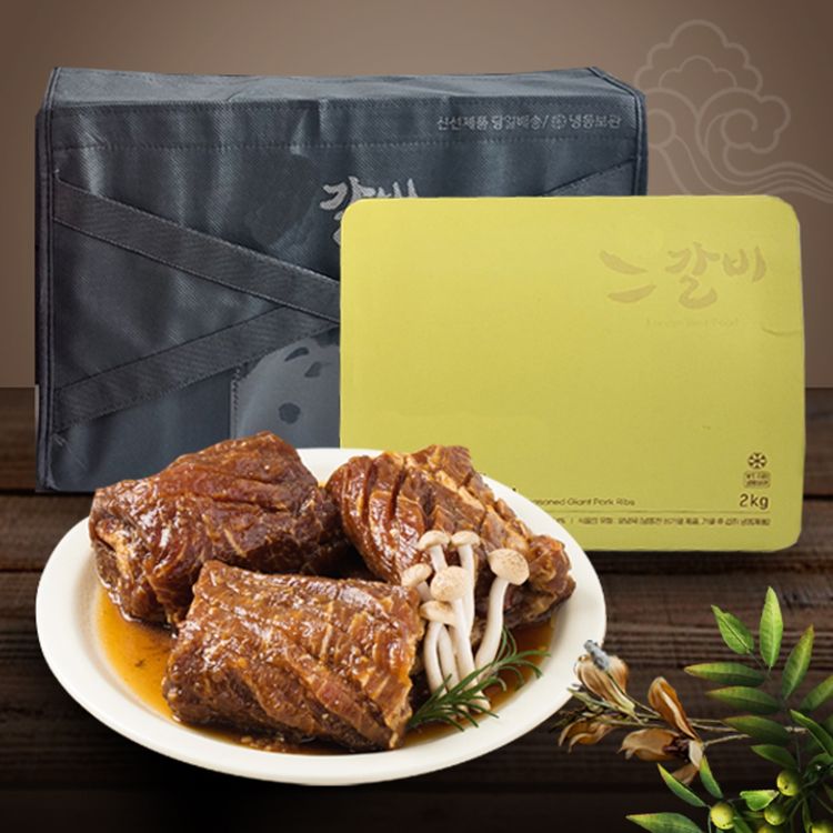 참다올 군산갈비명가 양념 왕돼지갈비 선물세트 2kg 홈플러스 택배배송
