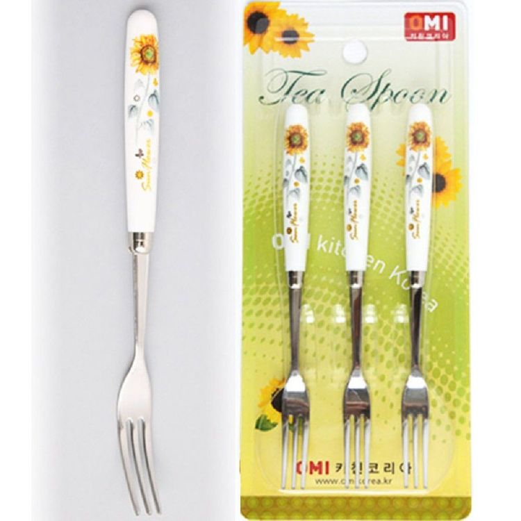 오미 챠밍 티포크3p 골드해바라기 홈플러스 택배배송
