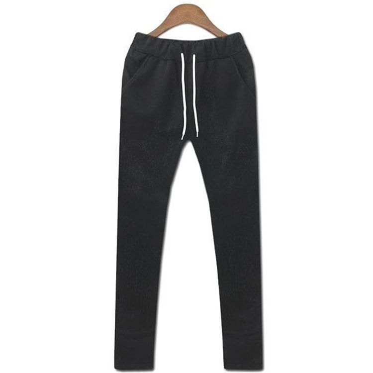 여성용 데일리 밴딩 일자 트레이닝바지 블랙 홈플러스 택배배송