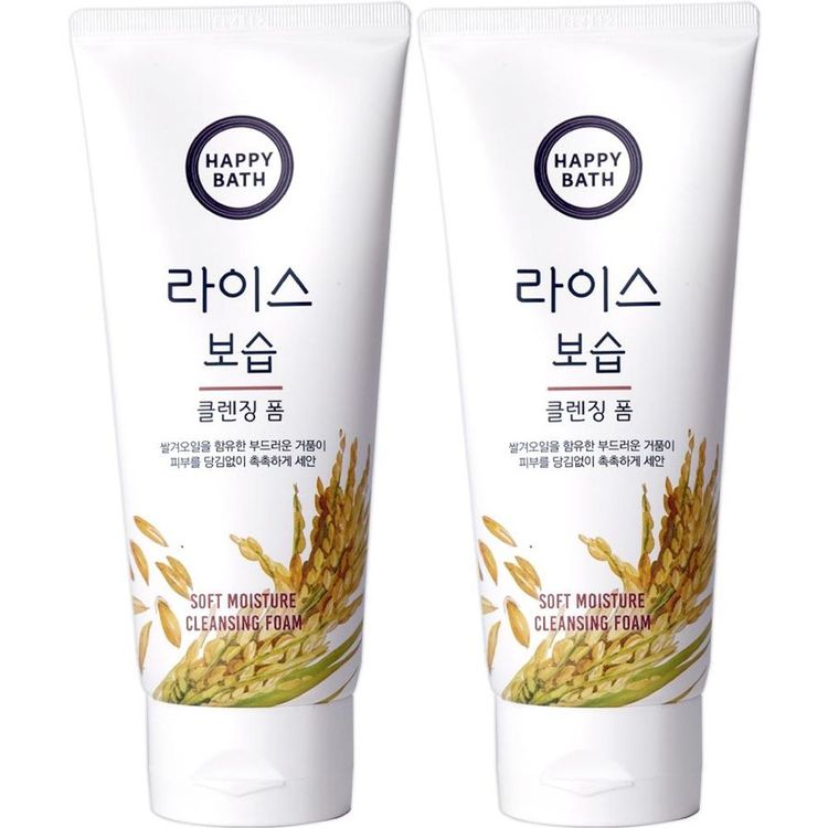 해피바스 라이스 보습 클렌징폼 200gx2개 홈플러스 택배배송