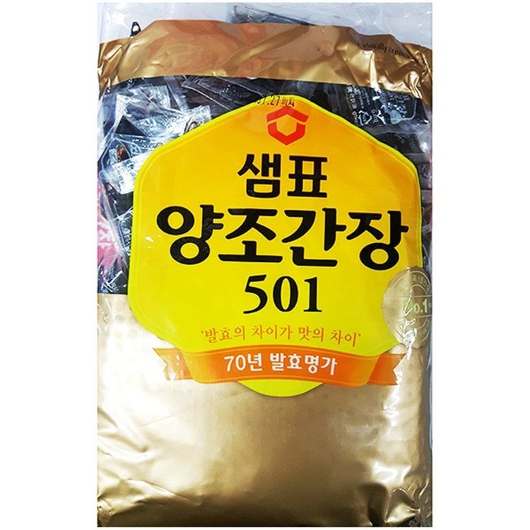 샘표 일회용 간장 501 198t 홈플러스 택배배송