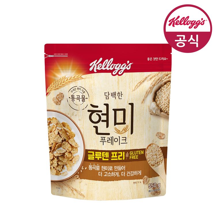 켈로그 시리얼 현미 푸레이크 550g 홈플러스 택배배송