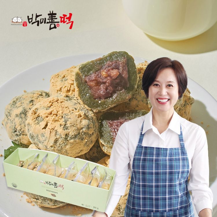 박미선떡 착한 밥알쑥 찹쌀떡 55g X 7개입 X 2 개별포장 홈플러스 택배배송