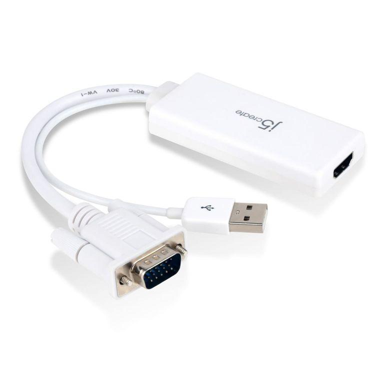 Rgb Vga To Hdmi 컨버터 아날로그 변환 고화질 모니터 홈플러스 택배배송