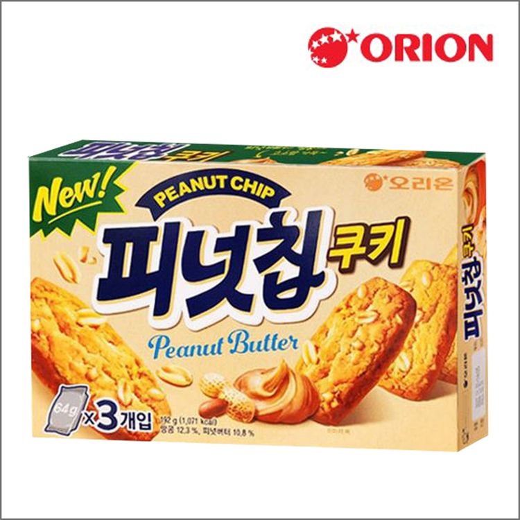 오리온 피넛칩쿠키 192g(64gx3개입)x6 | 홈플러스 택배배송
