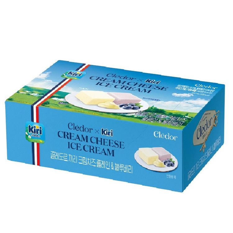 빙그레 끌레도르 끼리 크림치즈 포션 800ml 홈플러스