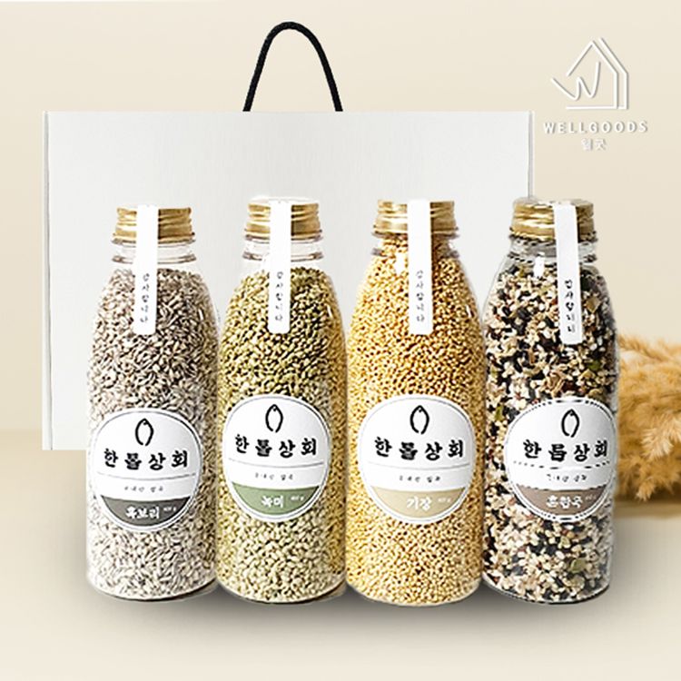 국산 잡곡 4종 선물세트 3호흑보리녹미기장혼합곡 홈플러스 택배배송