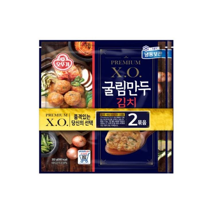 오뚜기 냉동 XO굴림만두 김치 350gX2 | 홈플러스 택배배송