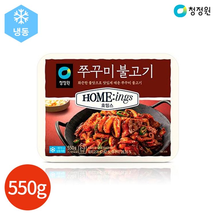 1010630 호밍스 쭈꾸미 불고기 550g 홈플러스 택배배송