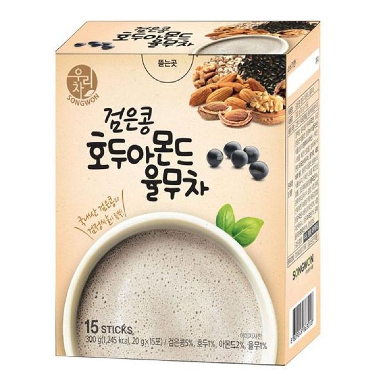 17곡 검은콩 호두아몬드 율무차 20gx15t 송원식품 홈플러스 택배배송