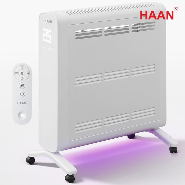 한경희 온도설정 무드등 전기컨벡터 2000w 리모컨형전기난로 히터 전기스토브 온풍기 홈플러스 택배배송