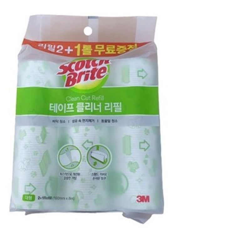 3m 실용적인 N608384aeec 테이프클리너 대형 리필3개입 포장디자인 랜덤발송 홈플러스 택배배송
