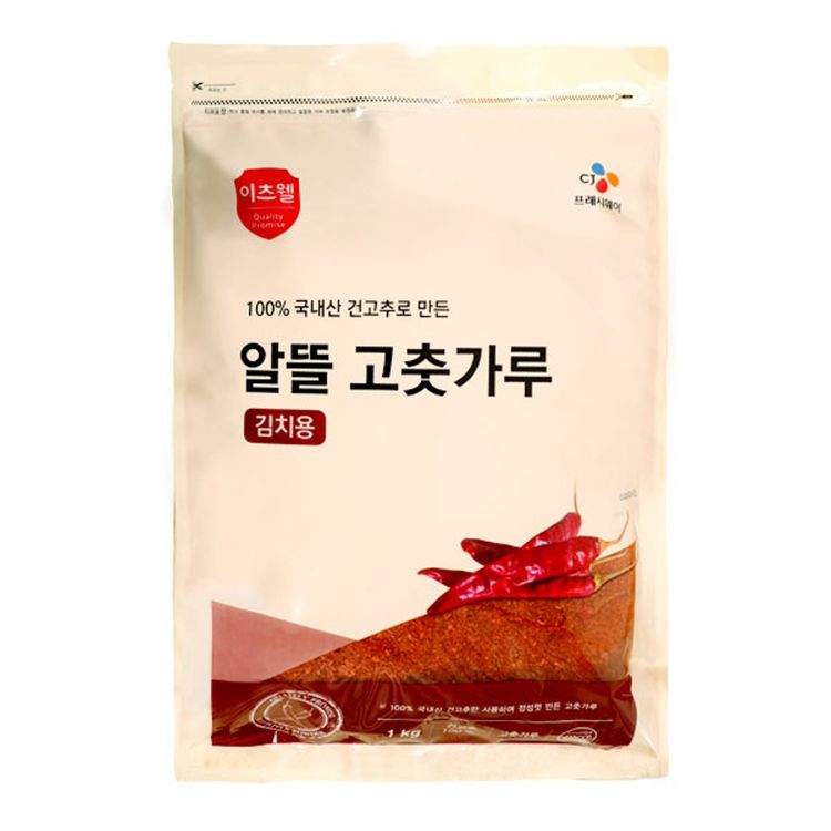 Cj프레시웨이 국내산 건고추로 만든 고춧가루 1kg 홈플러스 택배배송