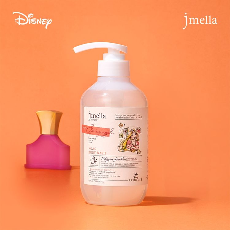 제이멜라 디즈니 라푼젤 스프링 애플 퍼퓸 바디워시 500ml 홈플러스 택배배송