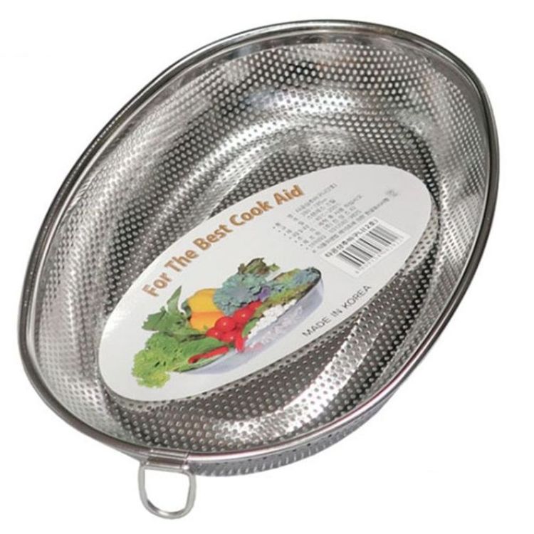 펀칭볼 실용적인 N616399e77e 스텐 바구니 채반 채망 소쿠리 바스켓 28cm 홈플러스 택배배송