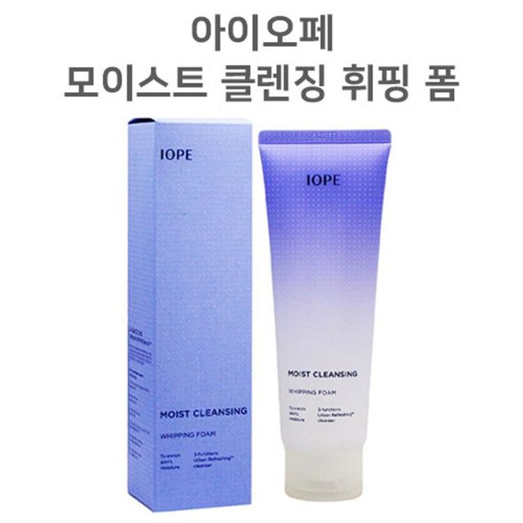 아이오페 모이스트 클렌징폼 딥클렌징 휘핑 폼 180ml 홈플러스 택배배송