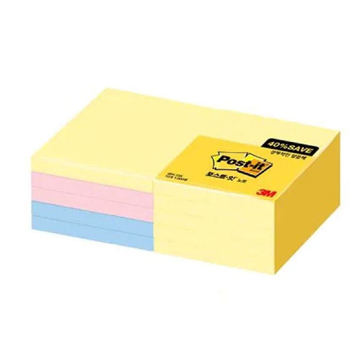 76mmx76mm 654 10a 노트 3m 알뜰팩 포스트잇 홈플러스 택배배송