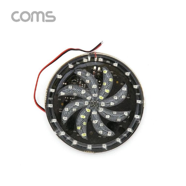 Coms 원형 Led 점멸등 바람개비 100mm 홈플러스 택배배송