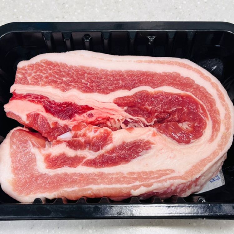 국내산 돼지고기 보성녹돈 통삼겹살 수육용 1kg 홈플러스 택배배송