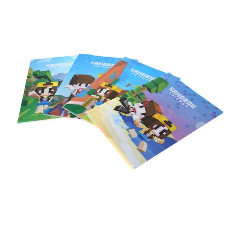 샌드박스 도티 잠뜰 입체 L홀더 1p 랜덤 파일 화일 캐릭터 문서 보관 사무용품 학교 서류 홈플러스 택배배송