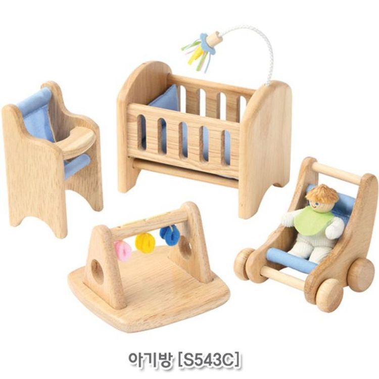 브알라 원목 아기방 미니어쳐 홈플러스 택배배송