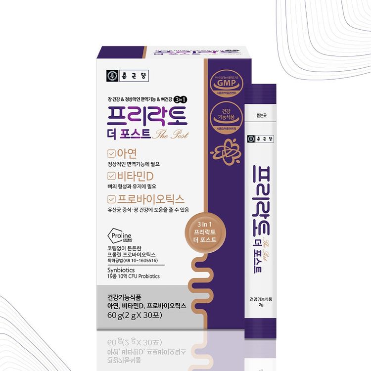 Ckd 19종 신바이오틱스 프리락토 더포스트 30포 홈플러스 택배배송