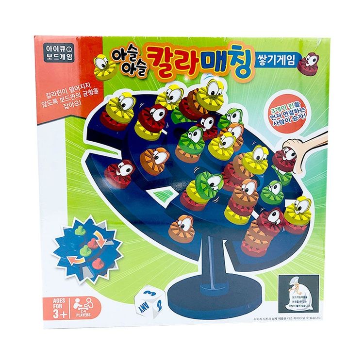 스릴만점 아슬아슬 칼라매칭 쌓기 보드게임 홈플러스 택배배송