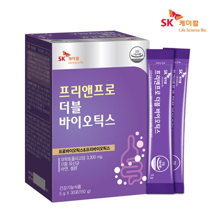 Sk케미칼 프리앤프로 더블바이오틱스 30포x1개1개월 홈플러스 택배배송